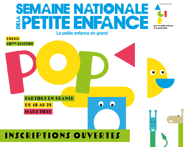 La Semaine nationale de la petite enfance se déroule du 18 au 25 Mars 2023